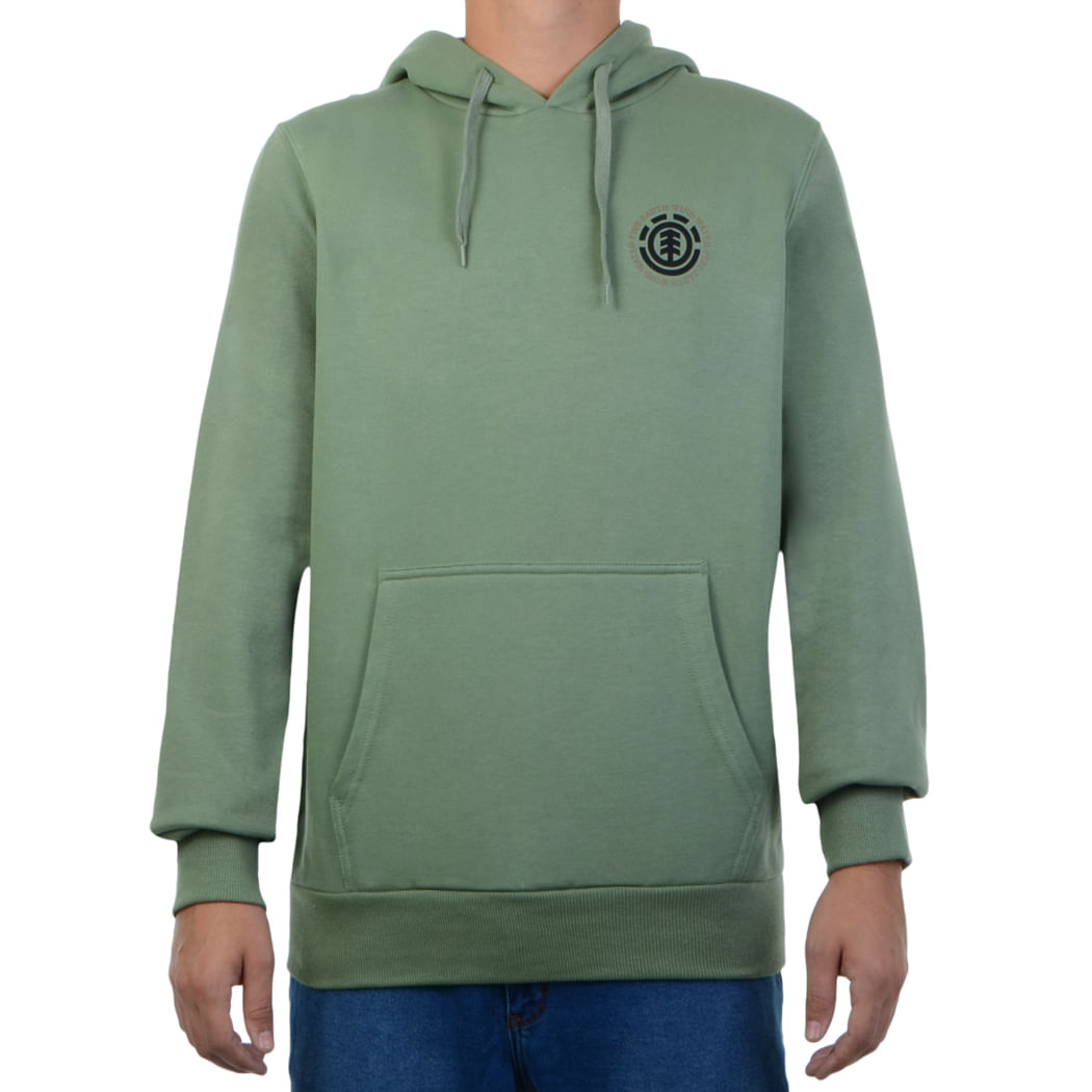 Moletom Masculino Element Canguru Seal BP Verde