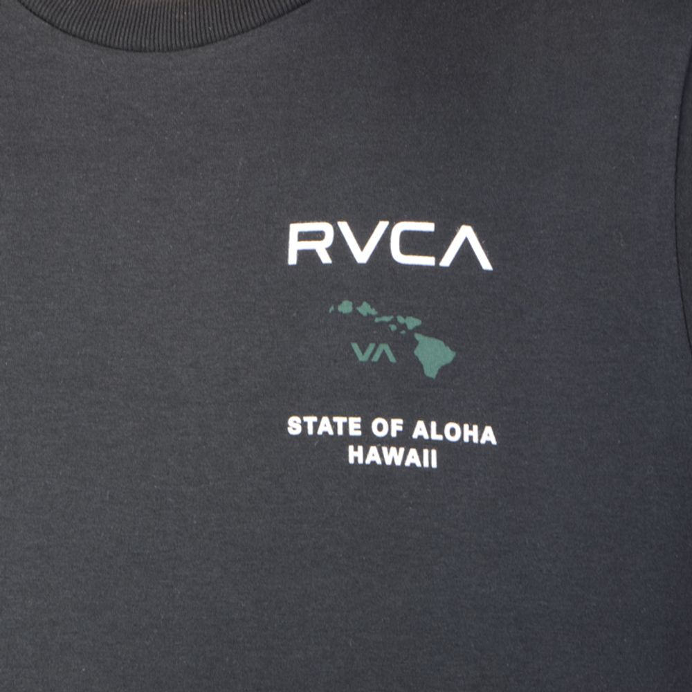 Camiseta Masculina RVCA State Of Aloha - overboard