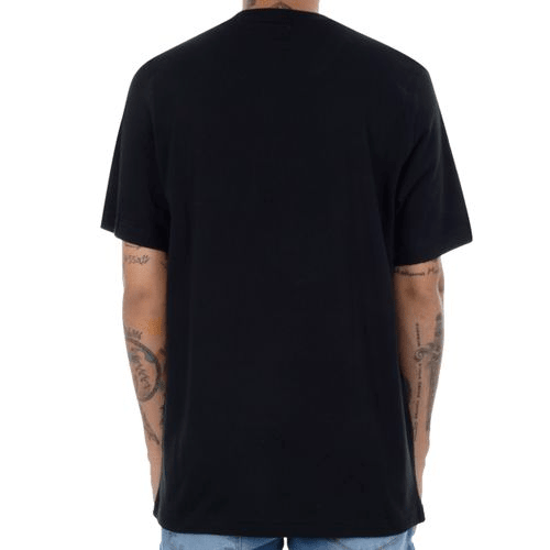 Camiseta Masculina Adidas Trefoil Preta - overboard