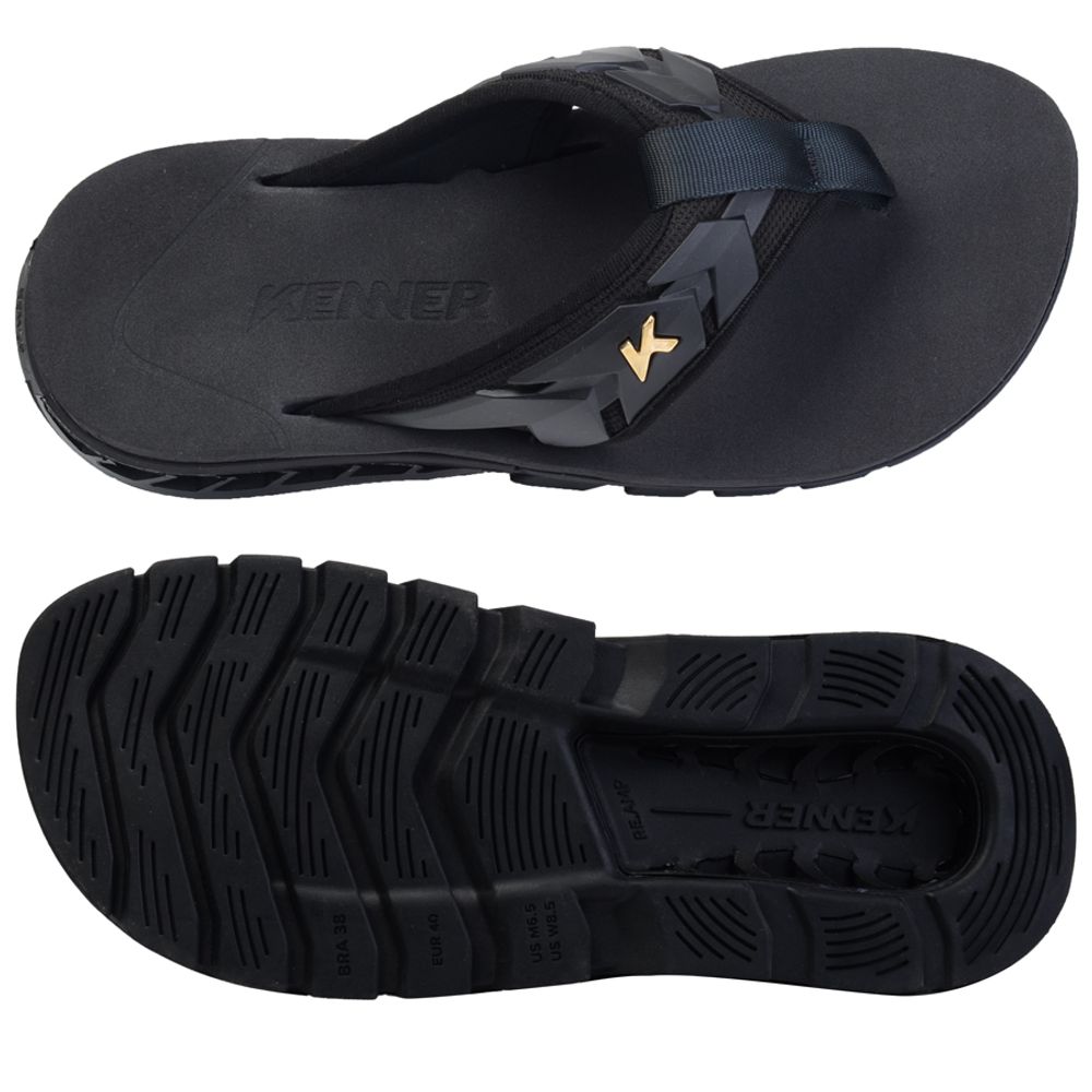 Sandália Masculina Kenner Rakka Ultra Force Preto - overboard