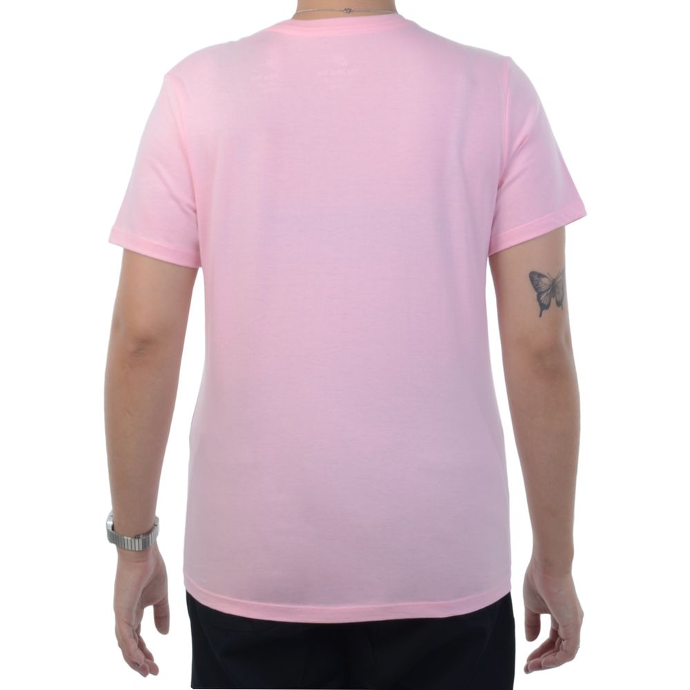 Blusa Feminina Nike Baby Look Rosa - overboard