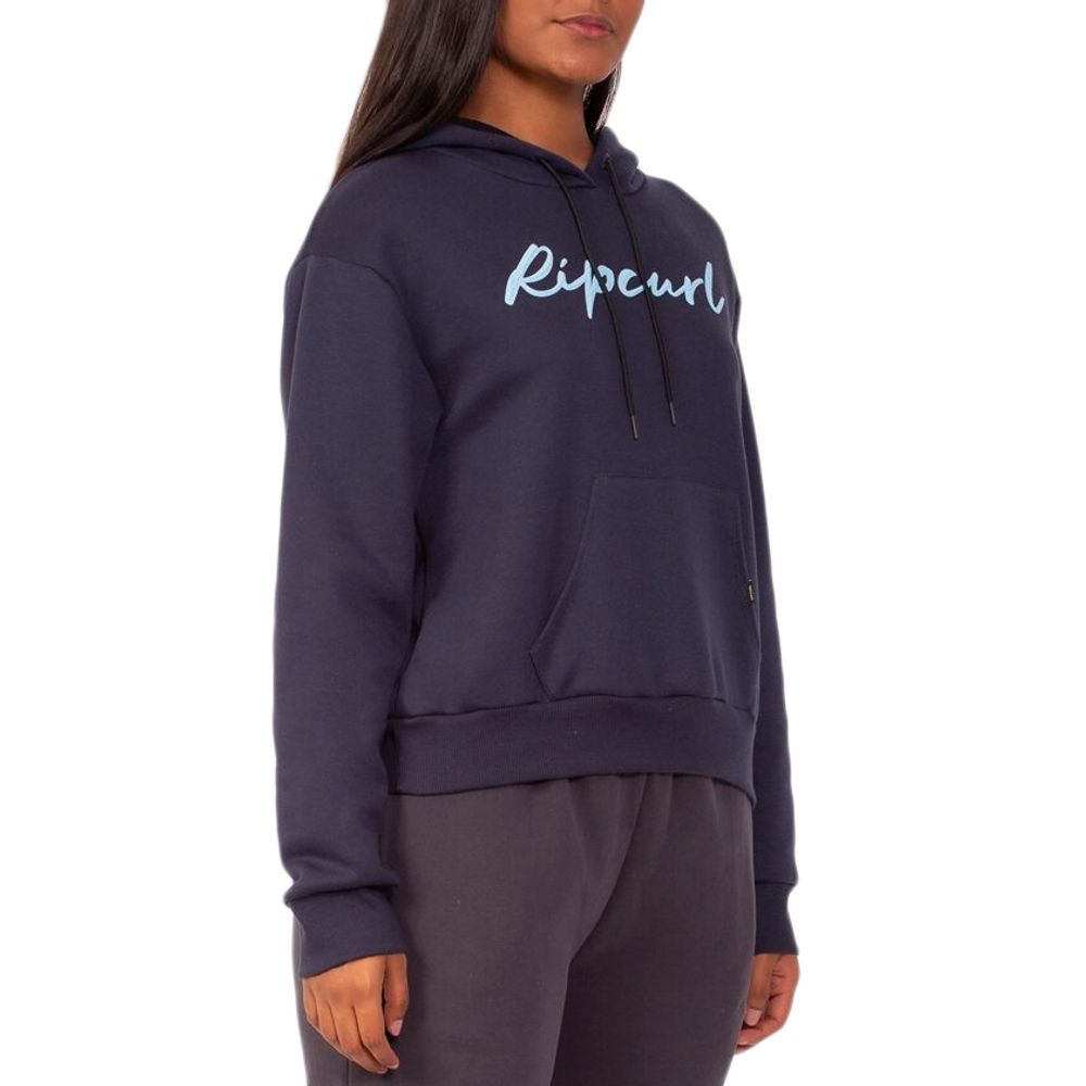 Moletom Feminino Rip Curl Script Hood Fleece - overboard Moletom Feminino Rip Curl Script Hood Fleece - overboard