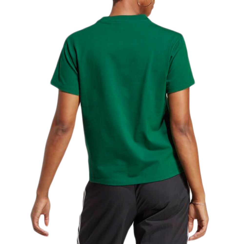 Blusa Feminina Baby Look Adidas Adicolor Classics Trefoil - overboard