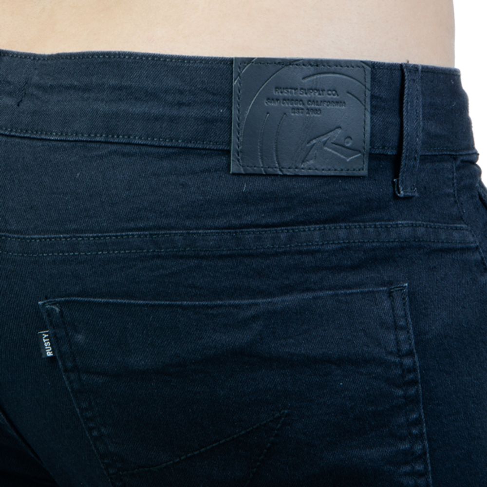 Calça Jeans Masculina Rusty Black - overboard