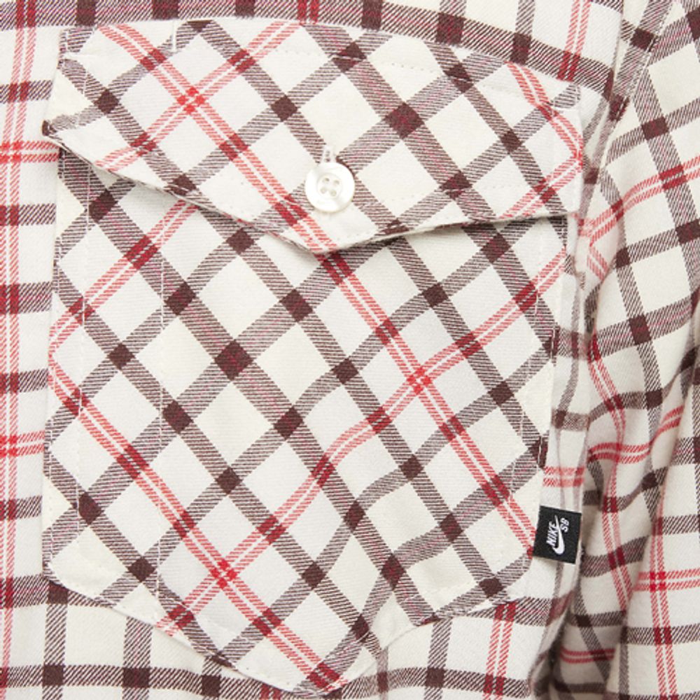 Camisa Xadrez Masculina Nike SB Flannel Skate Button-Up - overboard