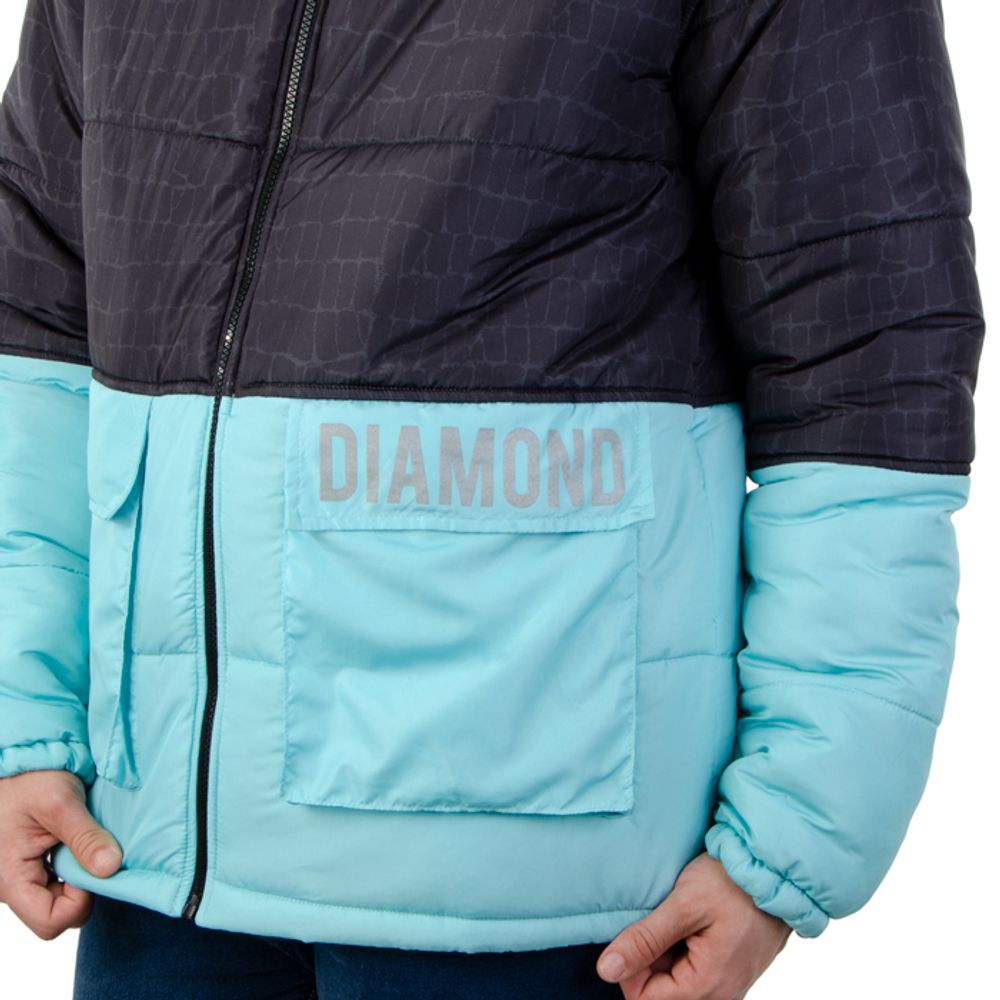 Jaqueta Puffer Masculina Diamond O5 Diamond Blue - overboard