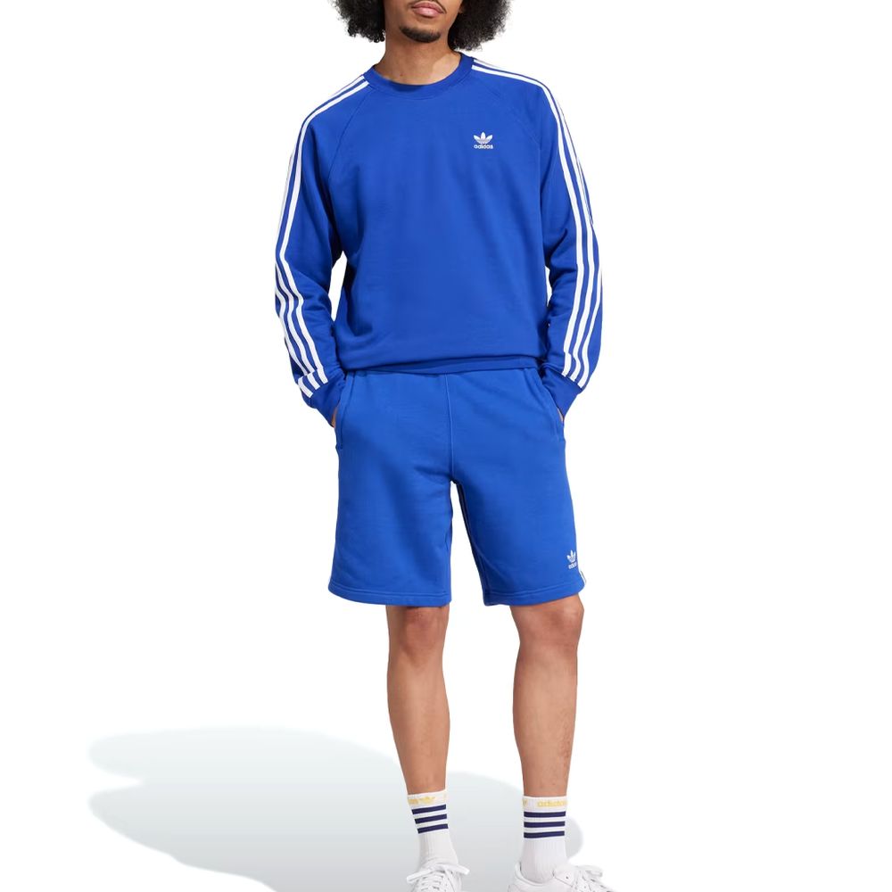 Moletom Masculino Adidas Adicolor Classic 3-Stripes Semi Lucid Blue ...