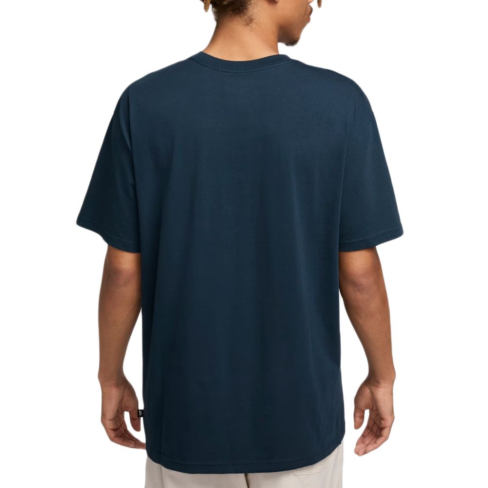 Camiseta Masculina Nike SB Logo Azul - overboard