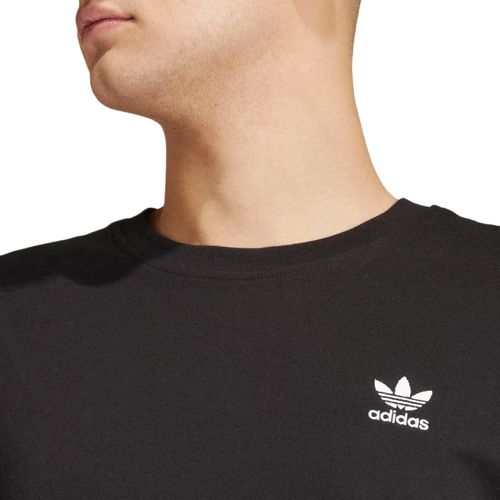 Camiseta Masculina Adidas Trefoil Essentials Preto - overboard